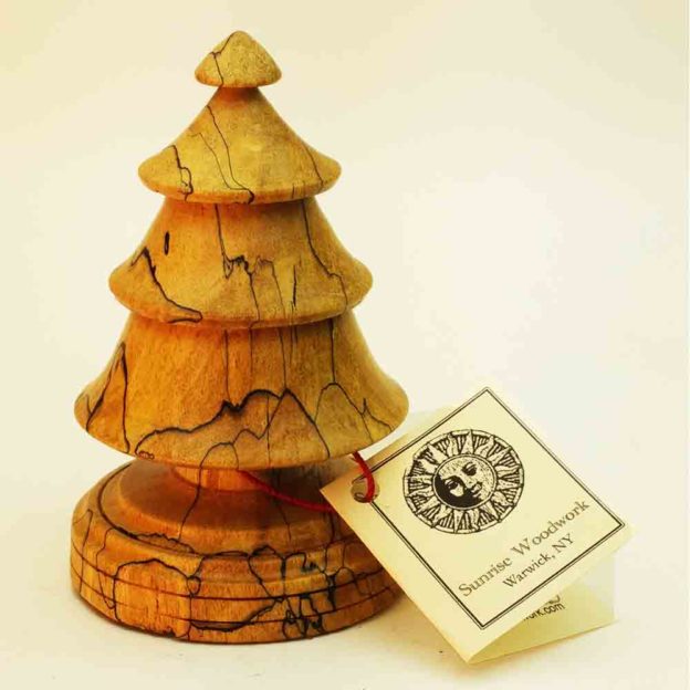 Hand Turned Wooden Christmas Trees | Sunrise Woodwork