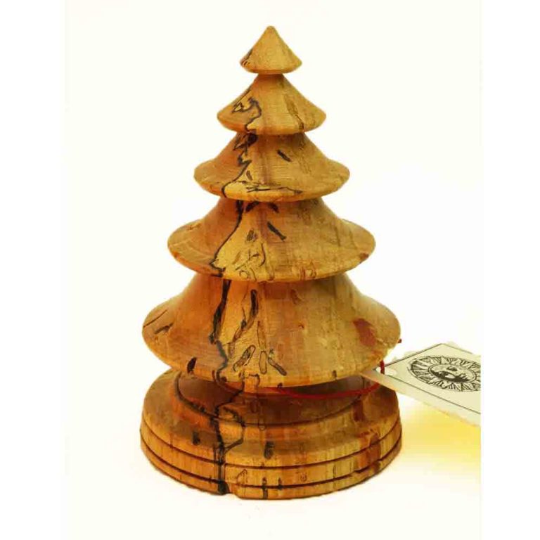 Hand Turned Wooden Christmas Trees | Sunrise Woodwork