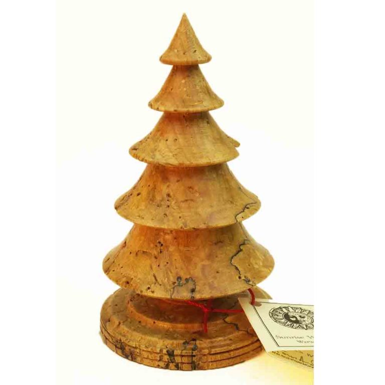 Hand Turned Wooden Christmas Trees | Sunrise Woodwork