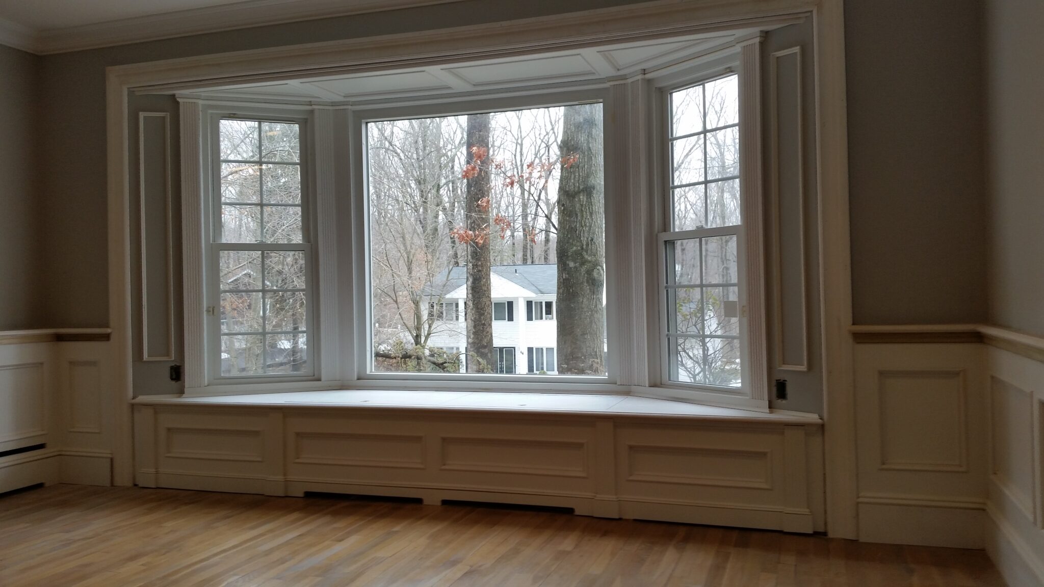 Putting a Window Seat Over a Baseboard Heater | Sunrise Woodwork